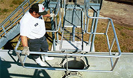 Safe Access Gangways | Hemco is #1 in Fall Protection