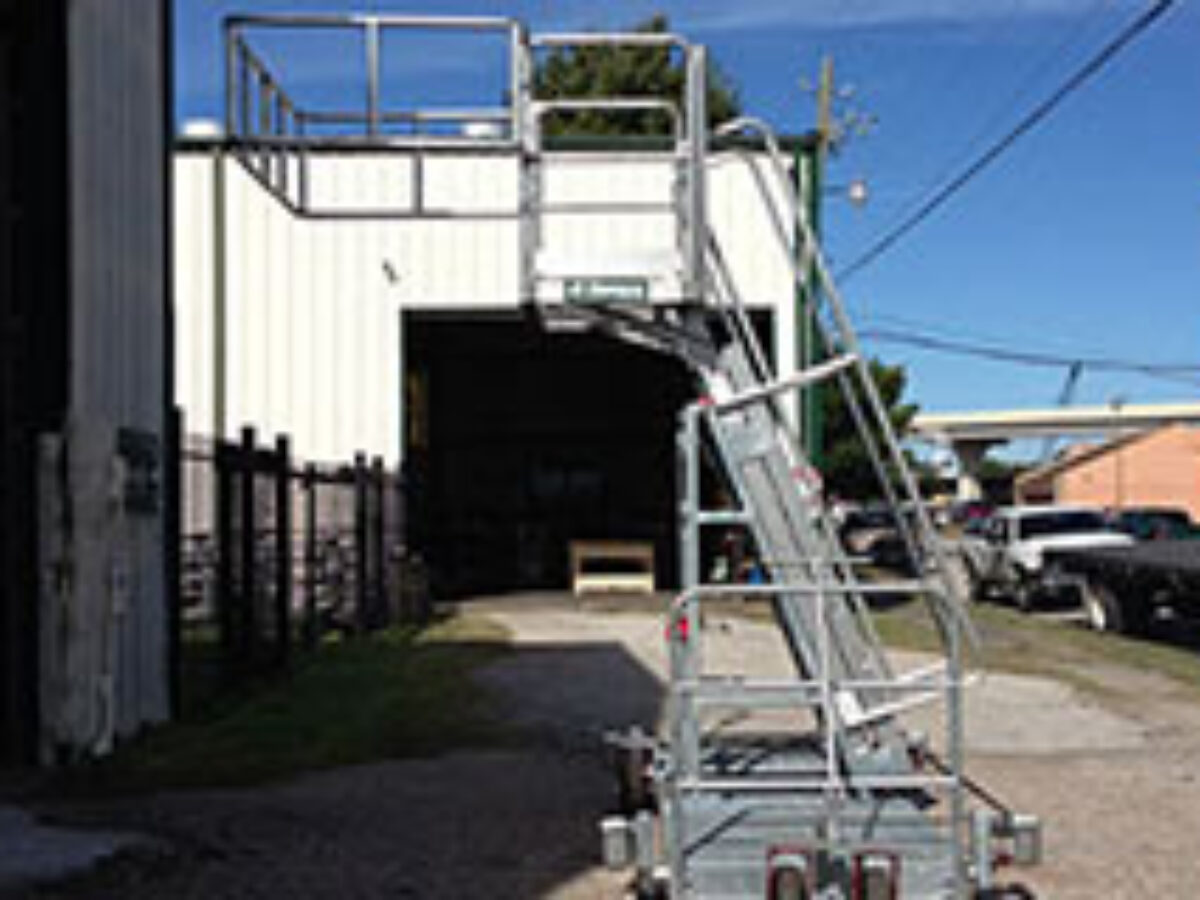 Portable Truck Loading Platform Portable Loading Dock Temporary