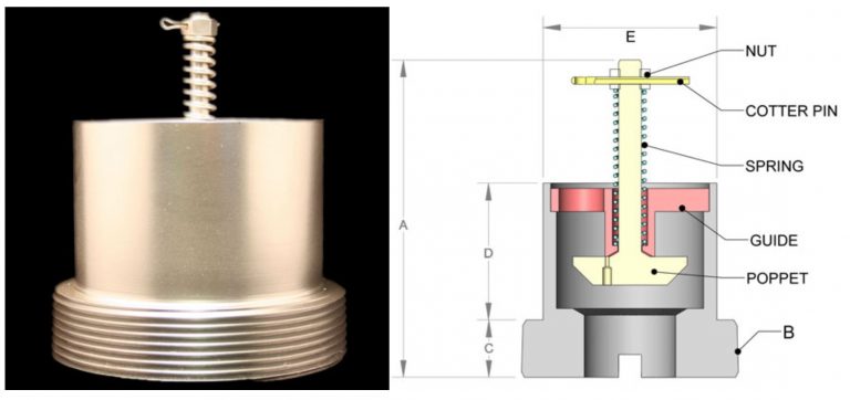 Model 301 MGM Excess Flow Check Valve | Hemco Industries
