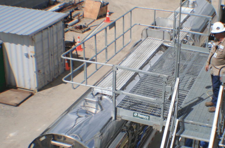 Loading Racks – Truck & Railcar Loading Platforms | Hemco Industries
