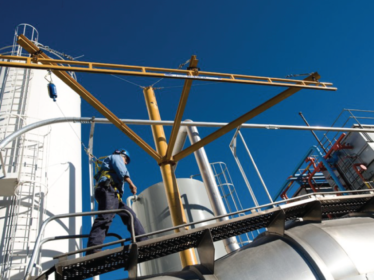 Rigid Lifelines Fall Protection Systems | Hemco Industries